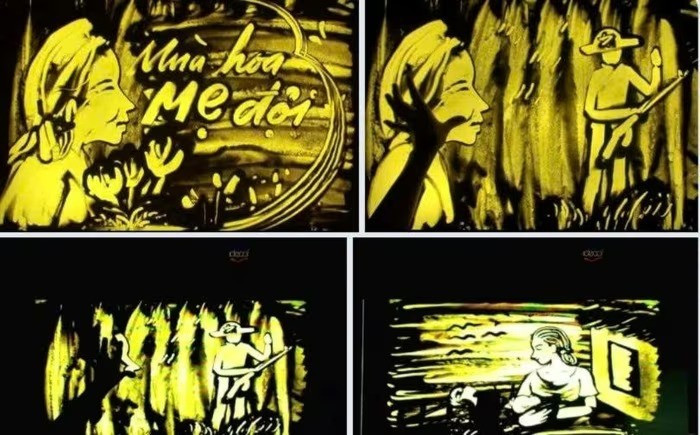 Kỷ lục gia tranh cát tri ân Anh hùng liệt sĩ qua nét vẽ | Báo Lào Cai ...