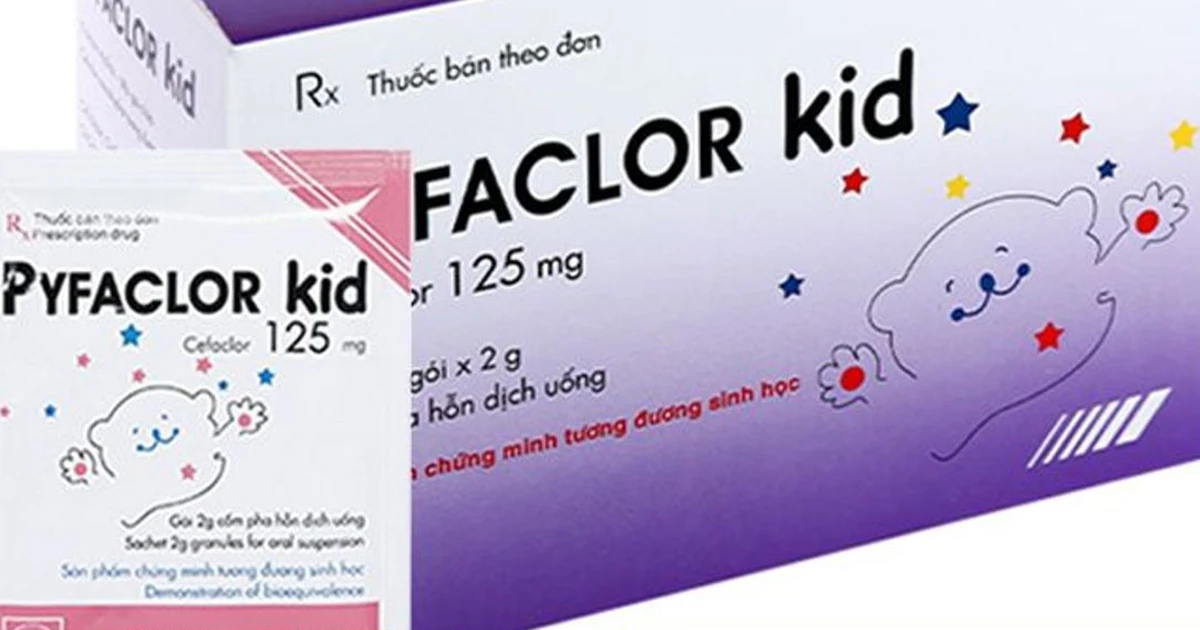 Thu hồi toàn quốc lô thuốc Cốm pha hỗn dịch uống Pyfaclor Kid | Báo Lào ...