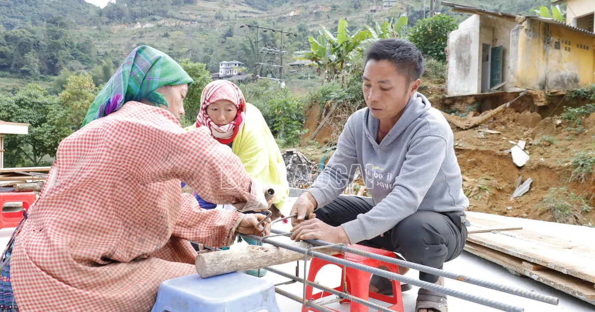 Si Ma Cai phấn đấu 100% hộ bị ảnh hưởng do thiên tai đều có nhà mới đón Tết