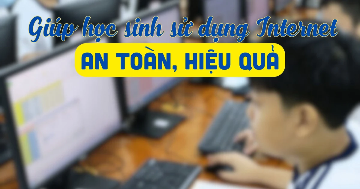 Giúp học sinh sử dụng internet an toàn, hiệu quả | Báo Lào Cai điện tử