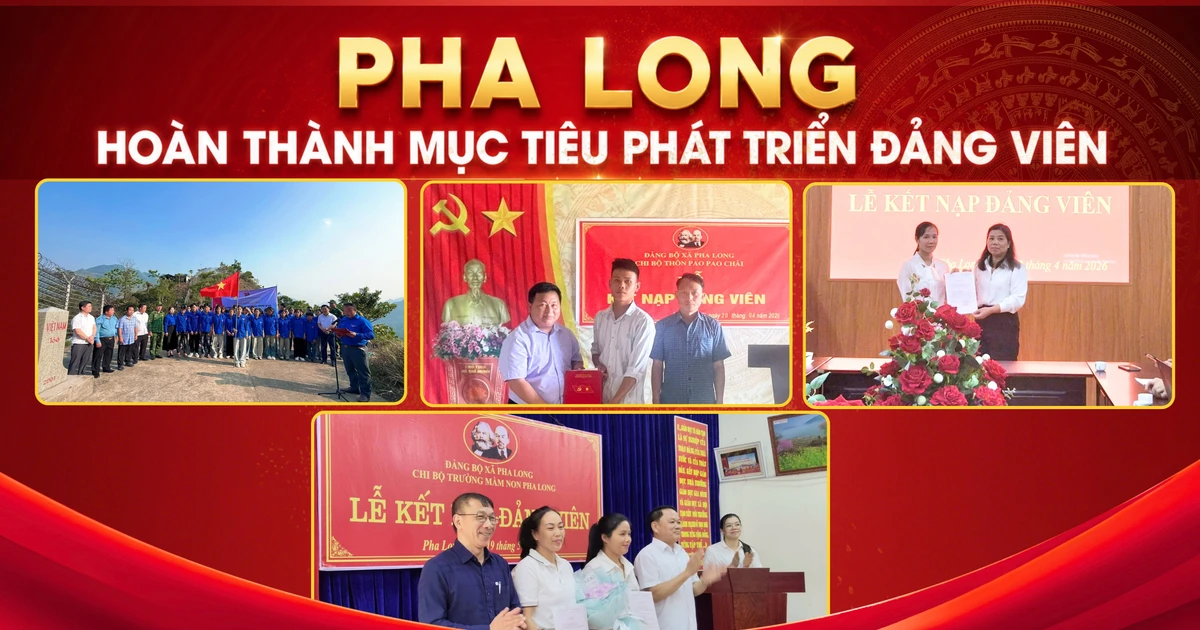 Pha Long tạo nguồn vững, hoàn thành sớm chỉ tiêu phát triển đảng viên