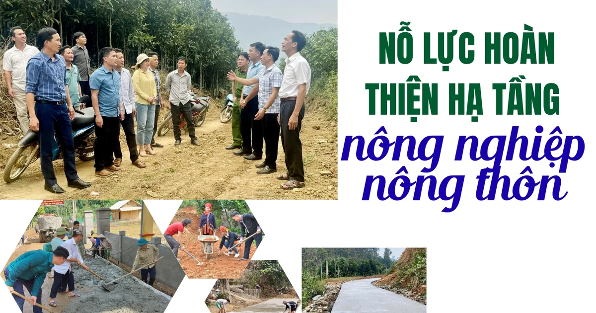 Nỗ lực hoàn thiện hạ tầng nông nghiệp - nông thôn | Báo Lào Cai điện tử