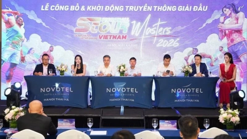 Công bố Giải "Stour Pickleball Vietnam Masters 2026"