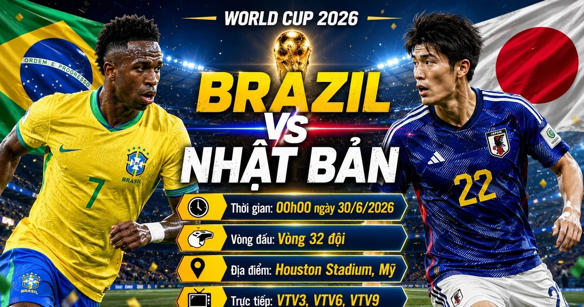 Đội hình ra sân chính thức Brazil vs Nhật Bản 0h 30/6: Không có bất ngờ